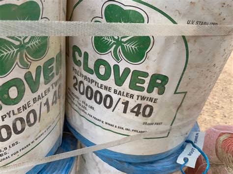 Clover 20 000 140 Bale Twine Agriculture Bigiron