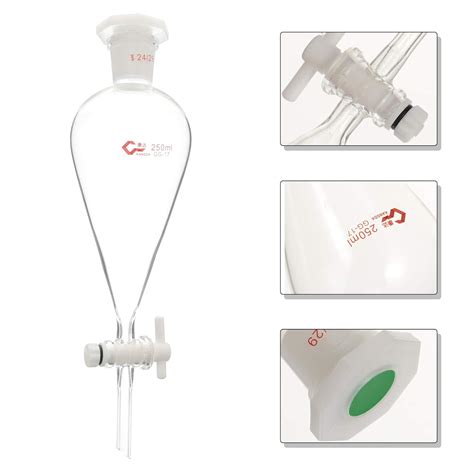 Scicalife Separating Funnel 250ml Graduated India Ubuy