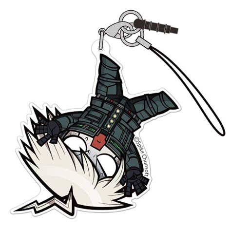 ニューダンガンロンパv3 キーボ アクリルつままれストラップ 拡大画像