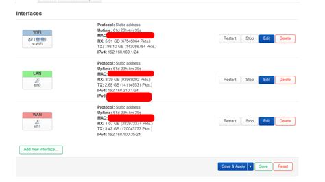 Connecting Two Interfaces Network And Wireless Configuration