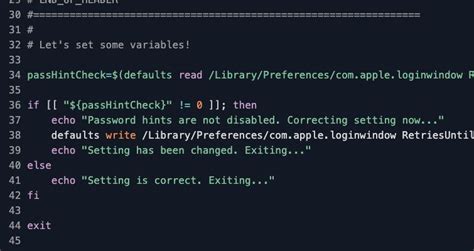 Disable Show Password Hints