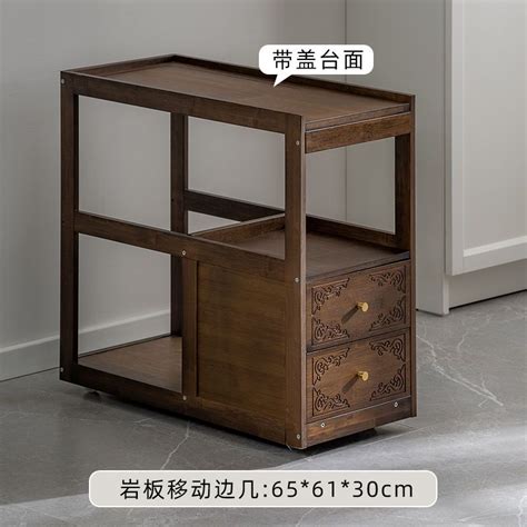 Jumi移動茶桌 家用小茶台 邊櫃 實木茶几 客廳沙發邊泡茶幾 燒水一體茶水架 櫃子 茶桌 茶几 泡茶几 蝦皮購物