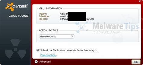 Remove Win32 Evo Gen [susp] Virus Detected By Avast