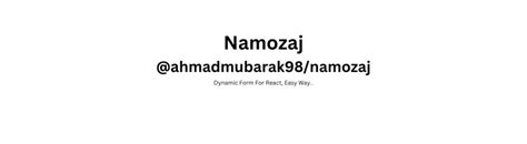 Reactjs Javascript Typescript Componentlibrary Opensource Ahmad Mubarak