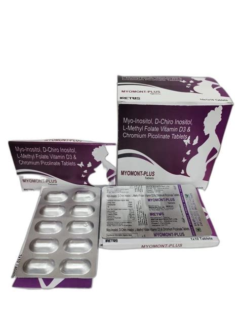 Myo Inositol Vitamin D3 Tablet Strength 1000 Mg At ₹ 2580 Box In Panchkula