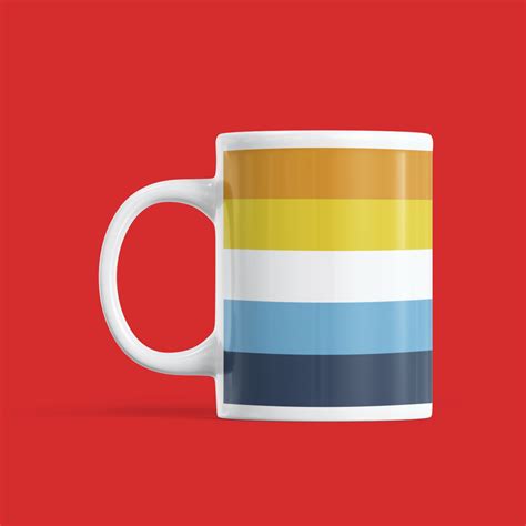 Aroace Pride Flag Coffee Mug Rainbow And Co