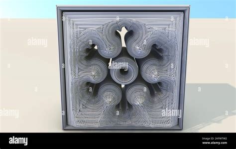 3d Illustration Of An Architectural Structure Architects Modelers Builders Planners Artists