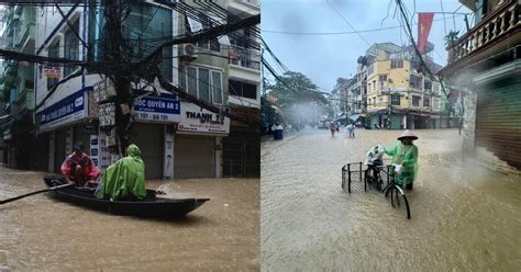 Hanoi Flood Aftermath Of Typhoon Yagi In September 2024