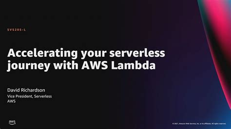 aws re invent 2021 accelerating your serverless journey with aws lambda youtube