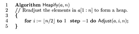 Math How To Derive The Worst Case Time Complexity Of Heapify