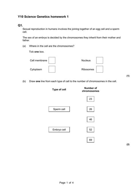S Nicolas Sex Determination And Inheriting Disorders