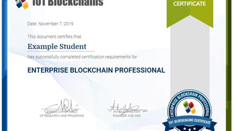 Review Is Blockchain Certification From 101 Blockchains Academy Really Worth It Are They Legit