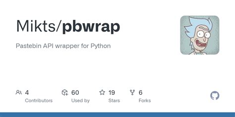GitHub Mikts Pbwrap Pastebin API Wrapper For Python