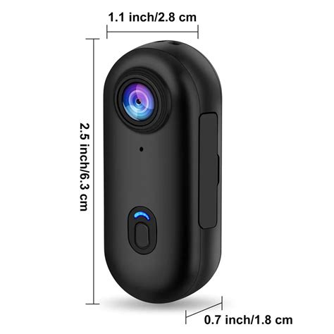 Visuscam Mini 120° 4k Camera For Recording Luminous