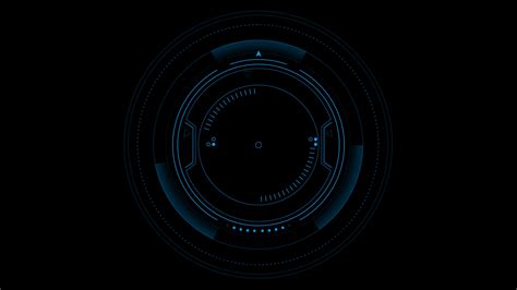 sci fi futuristic hud circle interfaces stock motion graphics sbv
