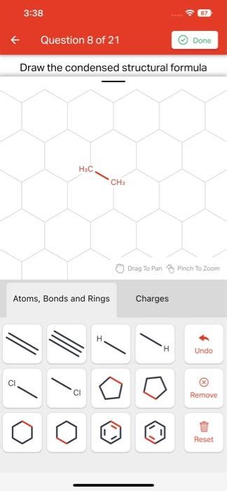 Solved Draw The Condensed Structural Formula Of
