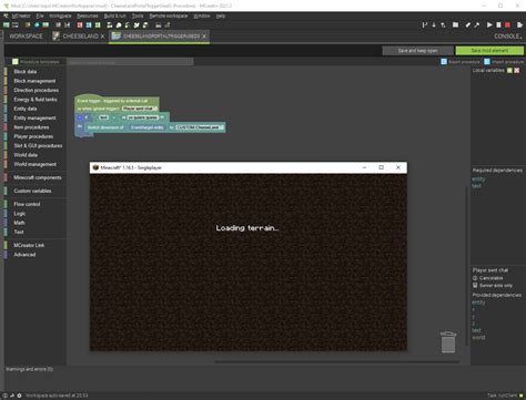 Im Trying To Make A Custom Dimension But This Section Of The Code Never Works No Matter What I