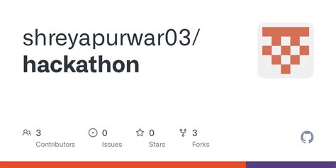 Github Shreyapurwar03 Hackathon