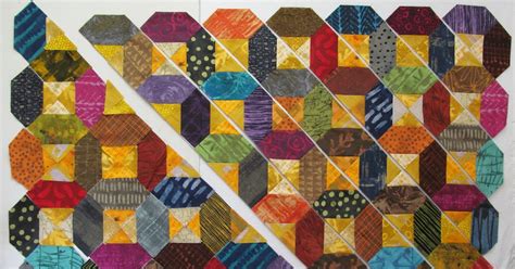 Exuberant Color Still Sewing Diagonal Rows