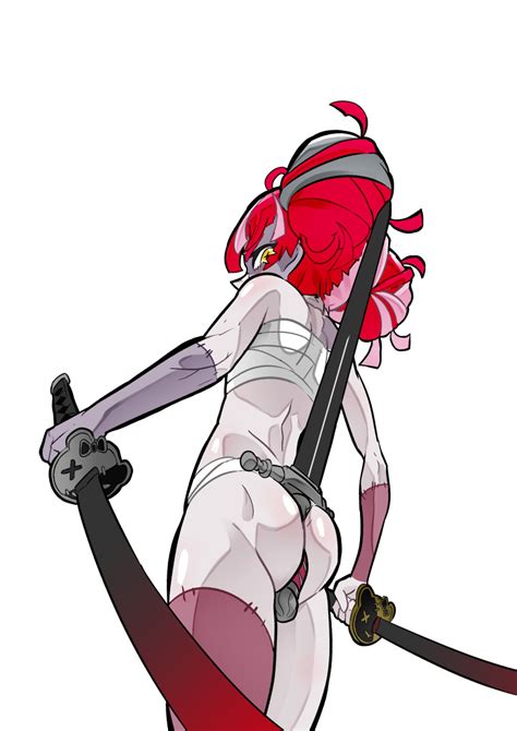 Rule 34 Absurdres Ass Between Buttocks Colored Skin Double Bun