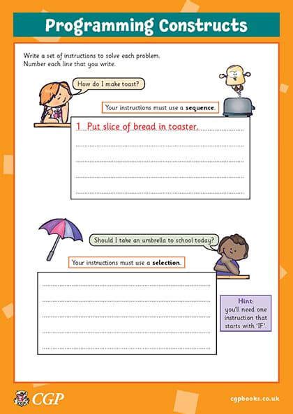 Programming Constructs Jigsaw Years 3 4 Cgp Plus