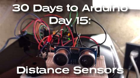 Day 15 Lessons Ultrasonic Distance Sensors Maker Hacks