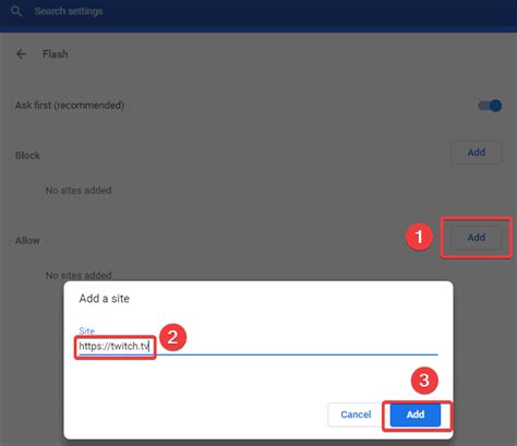Javascript Flash Player Chrome