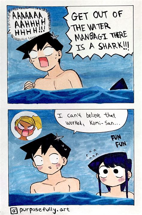 Komi San Pulling A Prank Like Najimi Made This After Seeing How Pointy