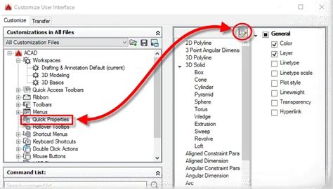 How To Modify Quick Properties In AutoCAD