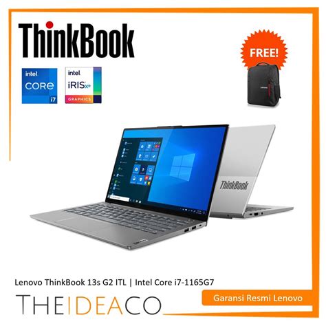 Jual Lenovo ThinkBook 13s G2 ITL HSID I7 1165G7 16GB 512GB SSD Win11Pro Shopee Indonesia