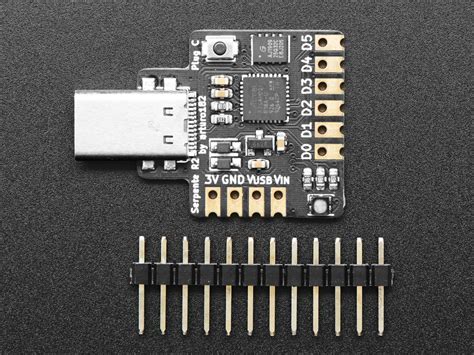 Serpente Tiny Circuitpython Prototyping Board Usb C Plug Id 4514
