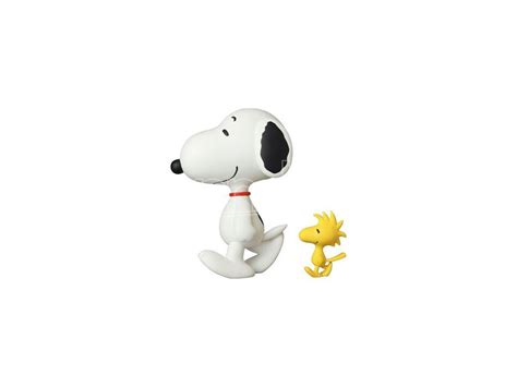 Peanuts Vcd Vinyl Figures Snoopy And Woodstock 1997 Ver 7 16 Cm