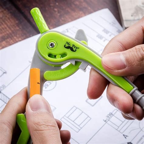 Buy Mr Pen Compass And Protractor Set Geometry Kit Compass Protractor Set Protractor