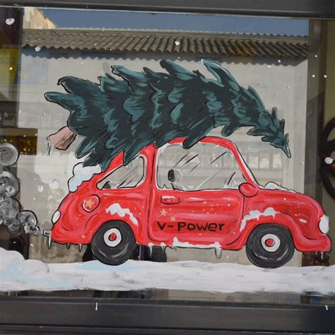 χριστουγεννιατικεσ ζωγραφιεσ βιτρινασ σε θεσσαλονικη και περιχωρα