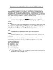 Lab Enthalpy Change With Reaction Lab With Alternative Labs Doc AP Chemistry Lab The