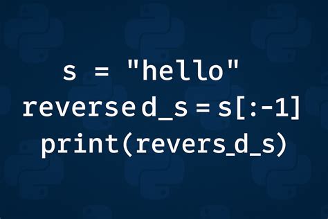 How To Reverse A String In Python