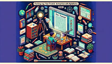 Master Raw Transcript Retrieval With Alphanotes