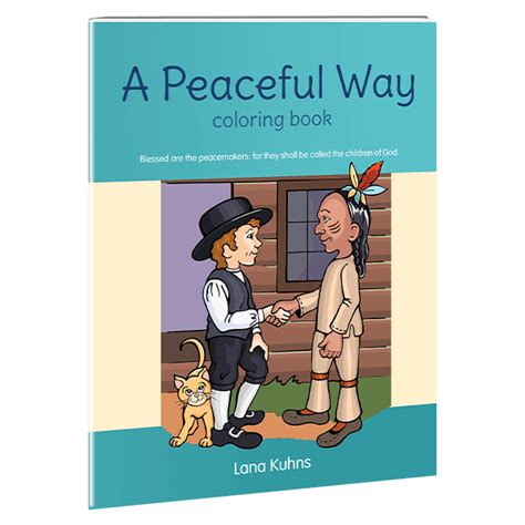 A Peaceful Way Coloring Book Cam Books