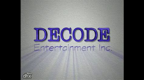 Decode Entertainment Logo History 63