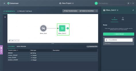 Light Data Preparation Operations Datameer User Guide