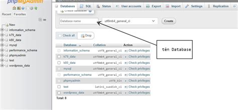 Cách tạo Database và User trong Phpmyadmin Thích Học Hỏi