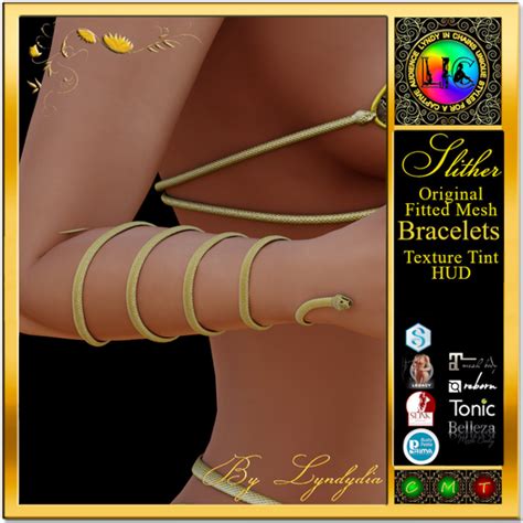 Second Life Marketplace Slither Bracelets