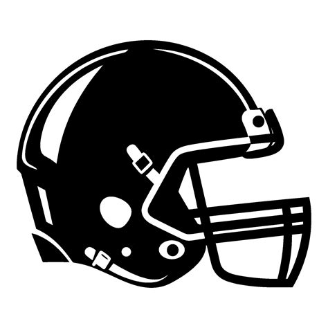 Football Helmet Clipart Simple At Rebecca Dawson Blog