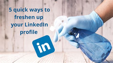 5 Ways To Freshen Up Your Linkedin Profile — Comma Sense