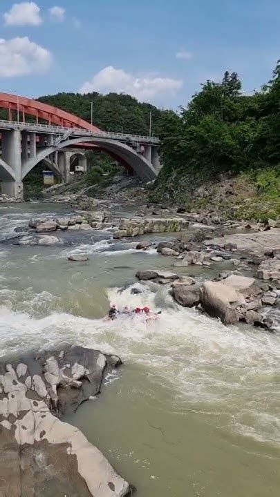 한탄강레프팅 한 번 타면 물에 다 젖는 이유 Youtube