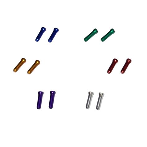 Pair Of Aluminium Cable Ends Cycle Shop