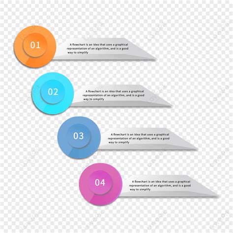 Four Step Paper Cutting Infographicinfographic Stepsstepsdata Graph Png Picture And Clipart