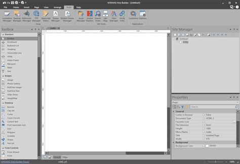 WYSIWYG Web Builder Screenshot