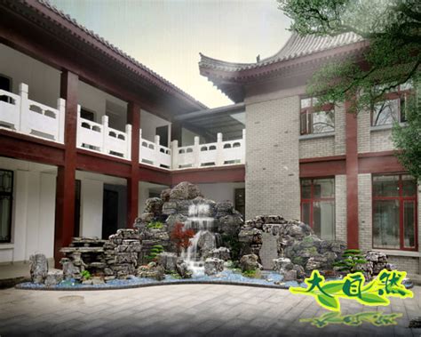 假山水池