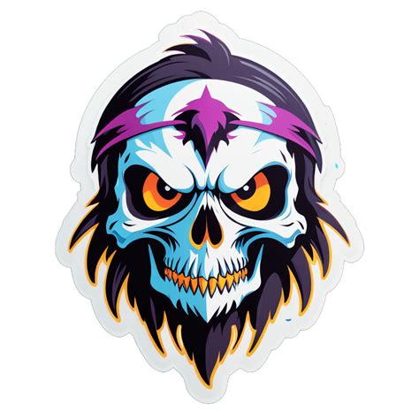 I Made An Ai Sticker Of Skull Crow